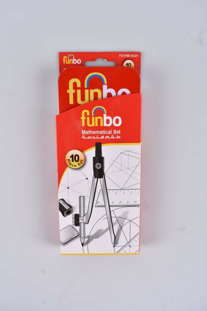 Funbo 10 Pcs Maths Set in a Metal Box – ideal-ways.com